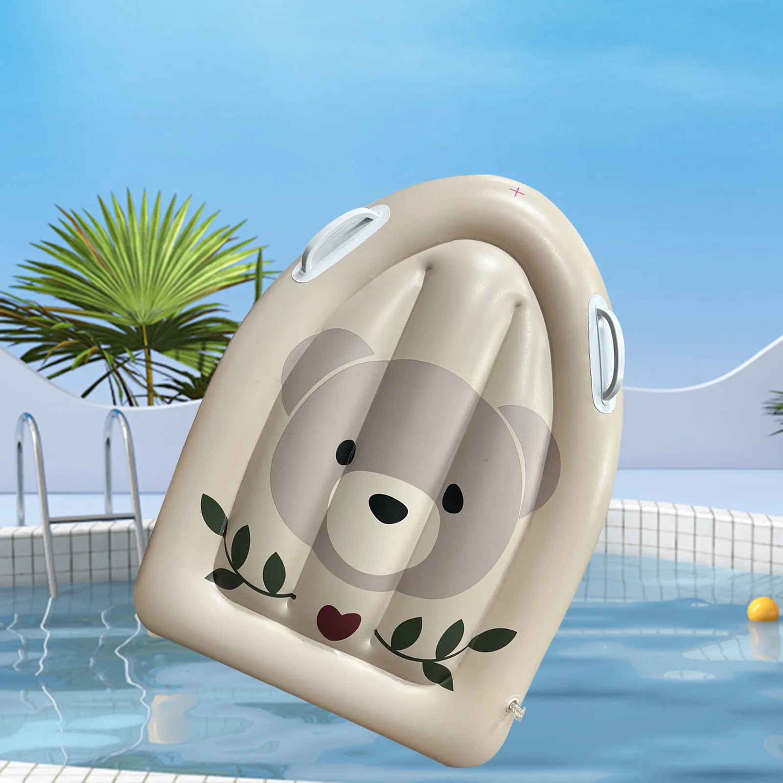 Inflatable Floating Surfboard for Kids Pool Float Toy for Outdoor ...