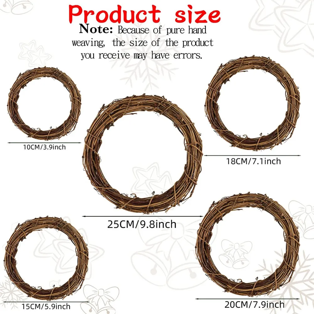 DHgate.com:Handcrafted Rattan Wreath Rings for Weddings, Birthdays ...