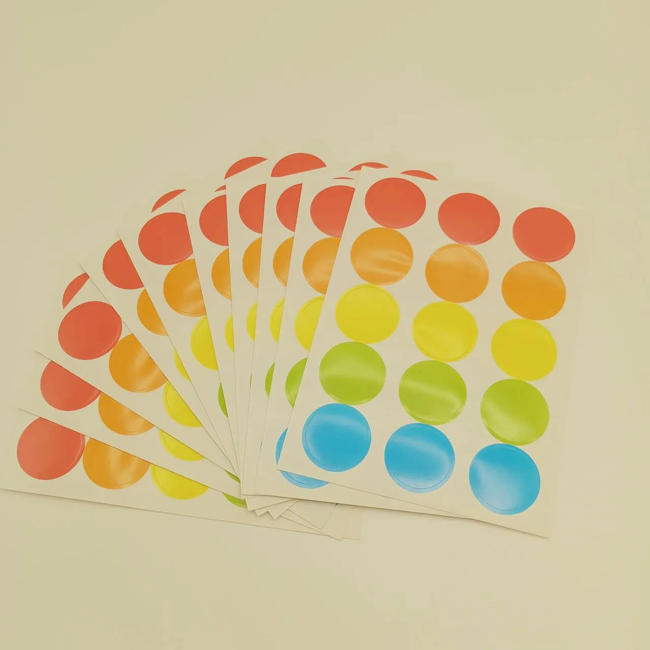 1008-Piece Mini Round Color Coding Stickers for Labeling, Organizing ...