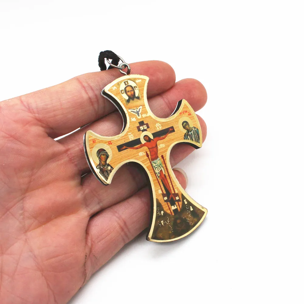 Orthodox Cross Wooden Jesus Christ Christianity Catholic Christmas ...