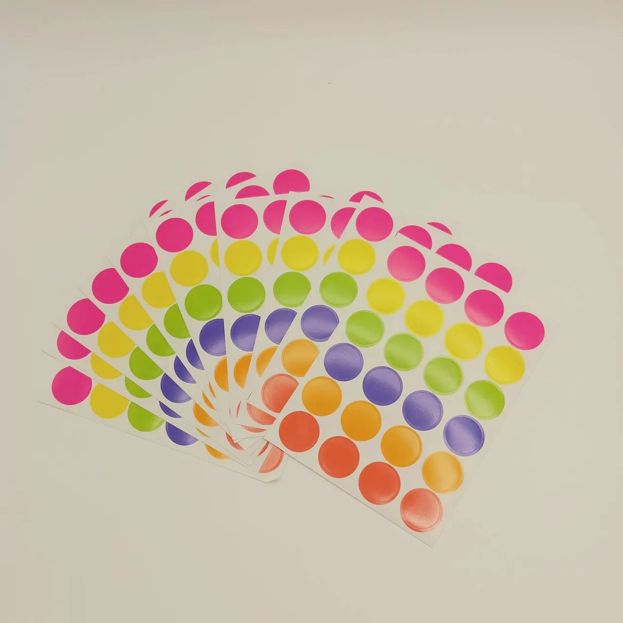 1008-Piece Mini Round Color Coding Stickers for Labeling, Organizing ...
