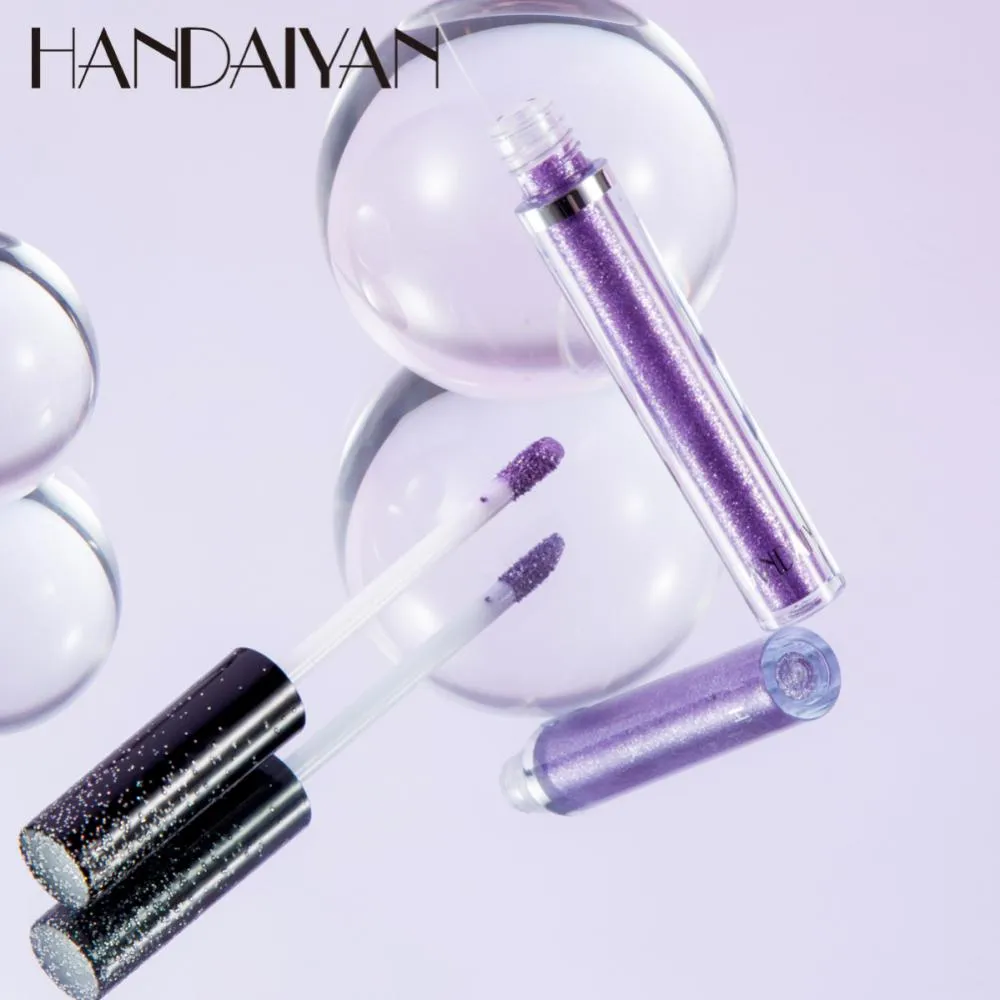 HANDAIYAN Diamond Liquid Eye Shadow Waterproof Pearlescent Sequin ...