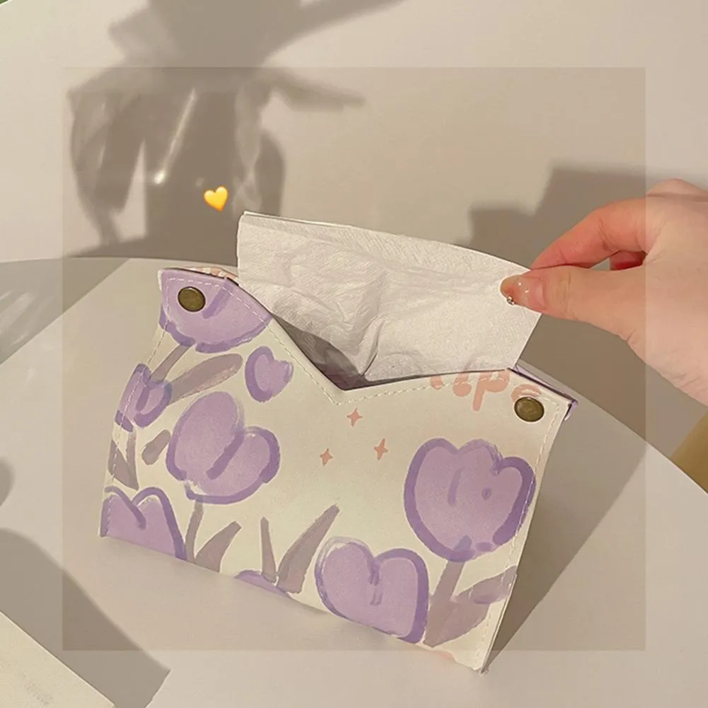 2024 Waterproof Tissue Box, Cute Large Capacity Tissue Dispenser ...