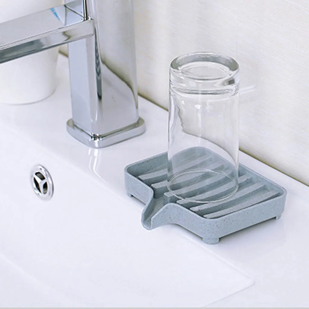 DHgate.com:Flexible Tray Soap Storage Plate Bathroom Holder Dish ...