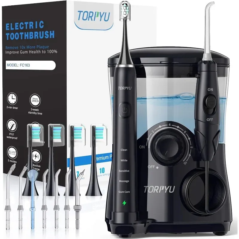 Extra Capacity Water Flosser And Ultrasonic Nevadent Electric ...