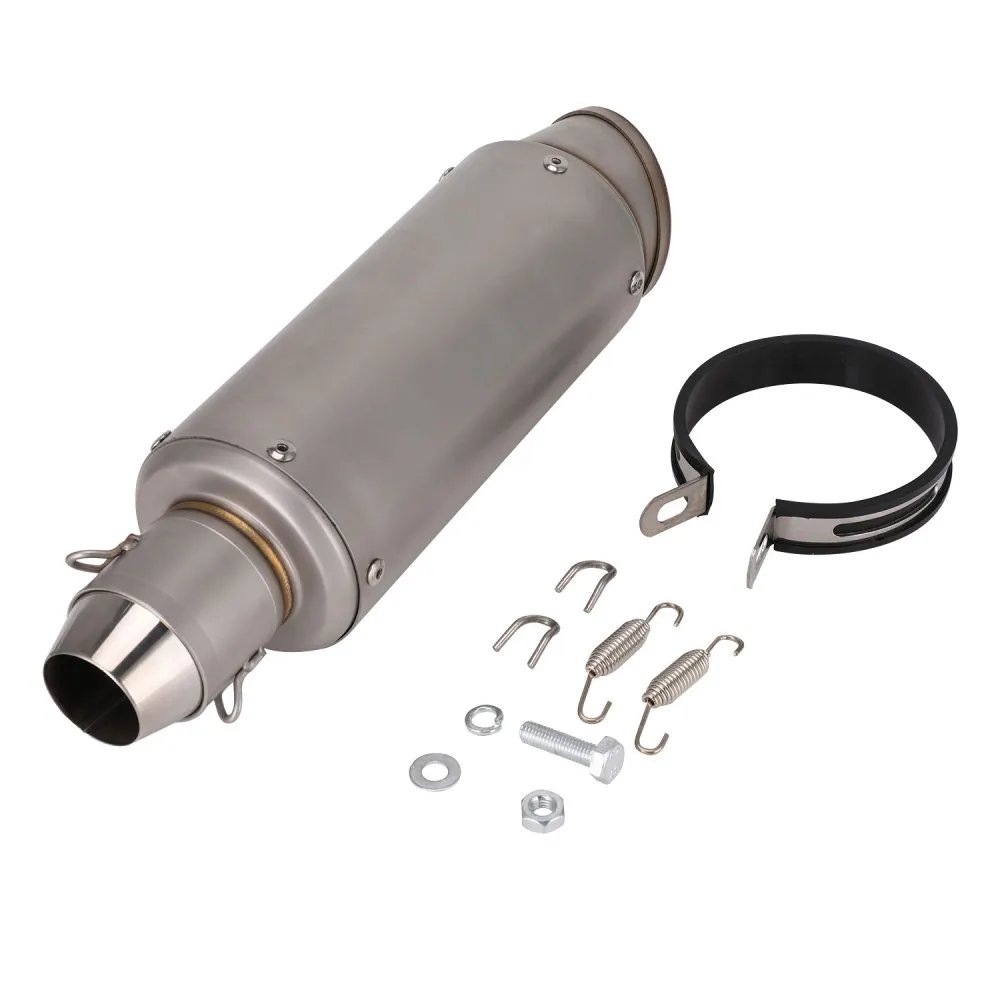 51mm Interface Universal Motorcycle Exhaust Pipe Assembly Modified ...