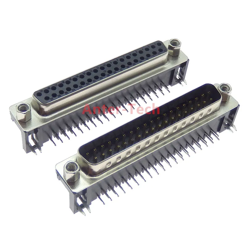 DHgate.com:DR37 DB37 D-SUB Angled 37-Pin Female to Male PCB Mount ...