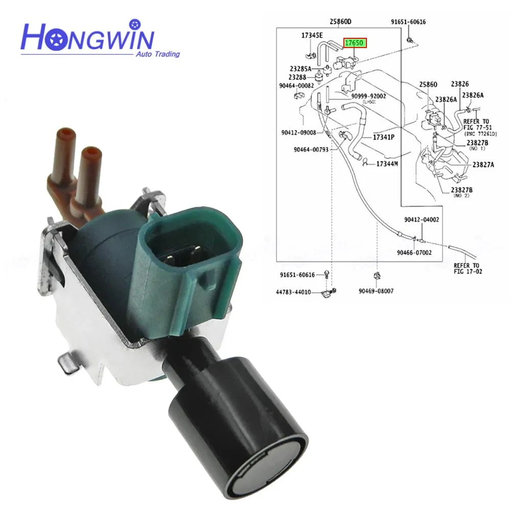New Canister Vacuum Control Solenoids Valve For Toyota Corolla Hilux ...
