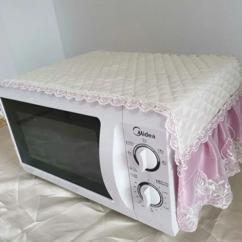 2024 Stylish Microwave Dust Cover, Antifouling Oil-Proof Kitchen ...