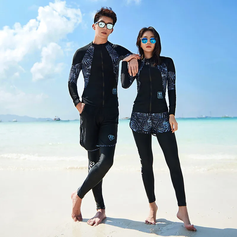 DHgate.com:Matching Long-Sleeve Rash Guards for Couples: 3-5PCS ...