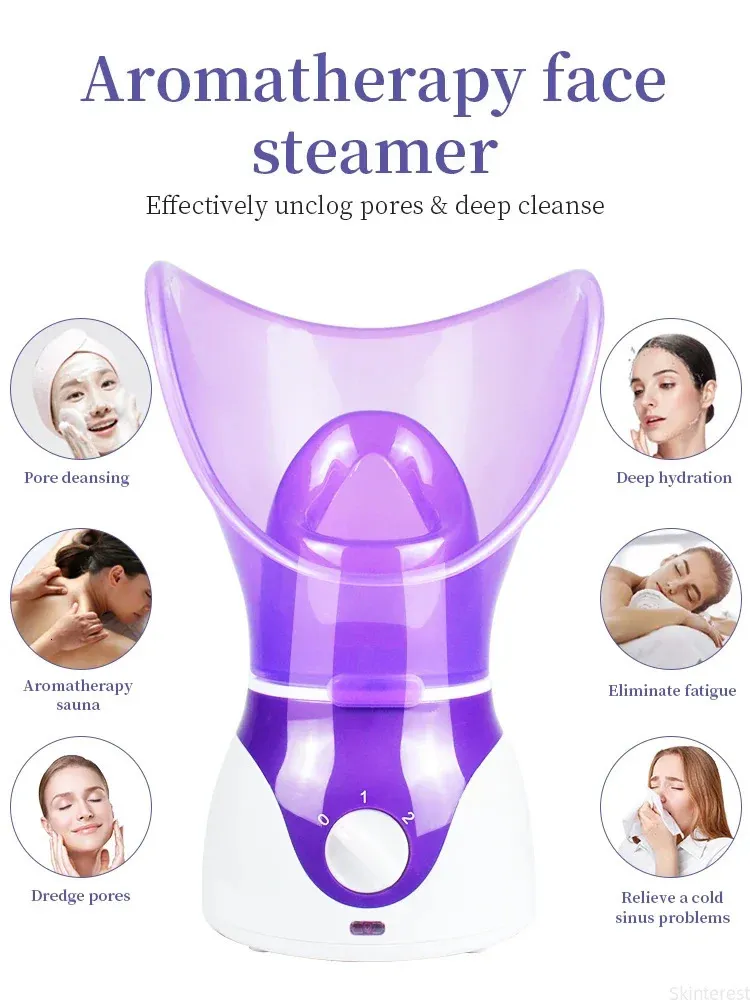 Sprayer Heating Fog Steamer Skin Care Moisturizing Beauty Pore Cleaner ...