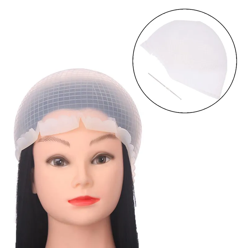 Silicone Highlight Cap with Needle for Hair Dyeing, 1 Pack from Dhgate ...