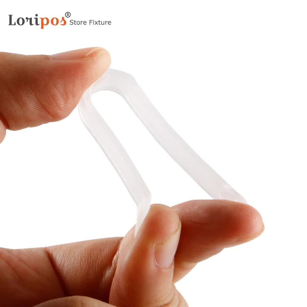 Transparent Snap Binder Clips - Plastic Folder Financial Bill Storage ...