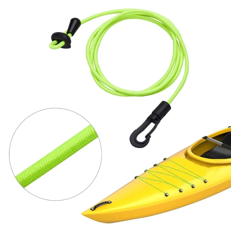 DHgate.com:Premium Adjustable Kayak Paddle Leash with Carabiner Clip ...