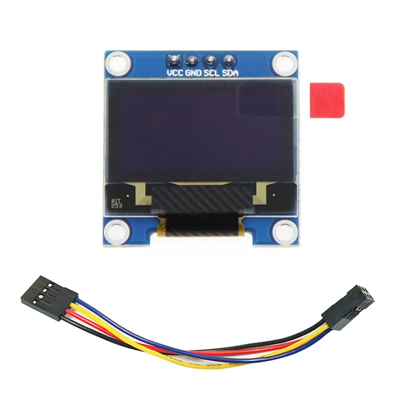 4-Pin 0.96'' OLED I2C SSD LCD Screen Displays CPU Temp for Arduino ...