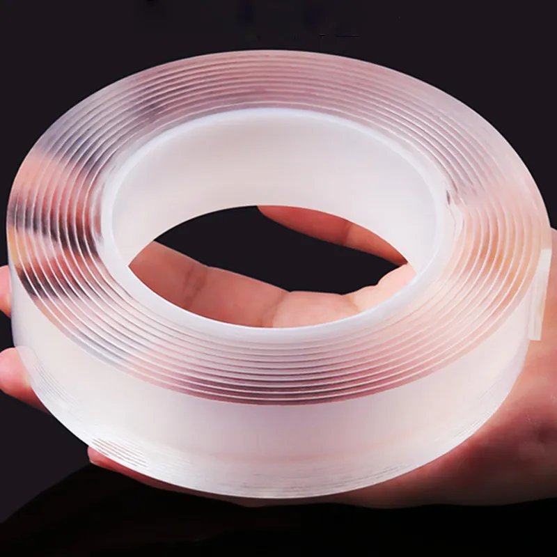 Nano Tape Transparent Double Sided Waterproof Adhesive Tape Reusable ...