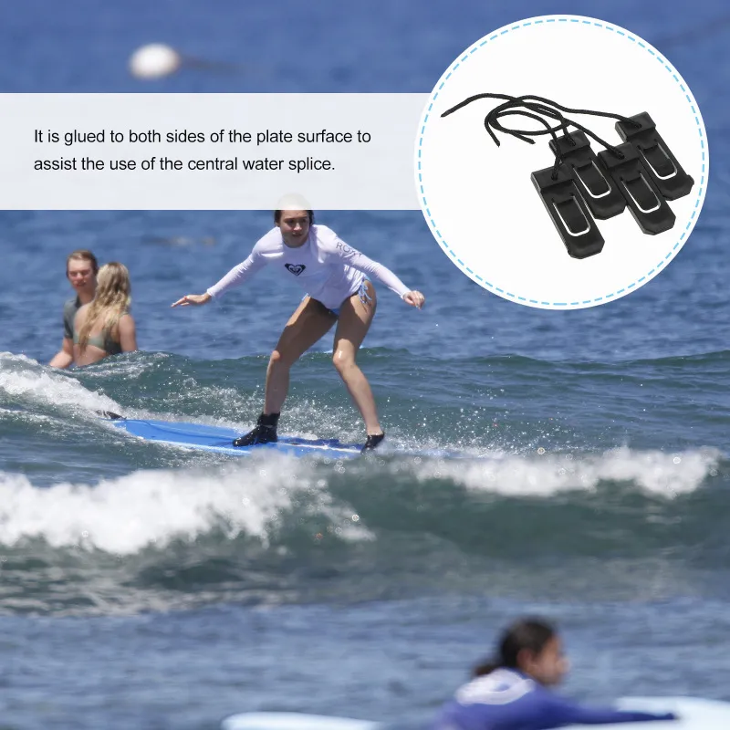 4-Pack Surfboard Fin Clips - Secure Watershed Fin Clip Set for Paddleboards and Surfboards ...
