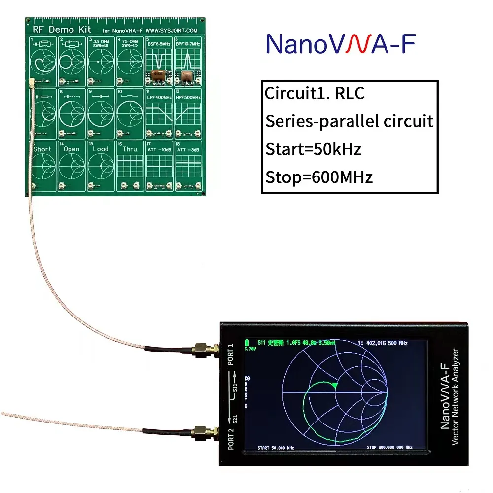 DHgate.com:Upgraded 4.3" LCD NanoVNA Vector Network Analyzer DIY ...