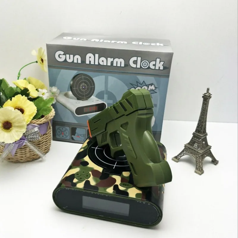 DHgate.com:Target-Laser Shooting Digital Alarm Clock for Kids and Heavy ...