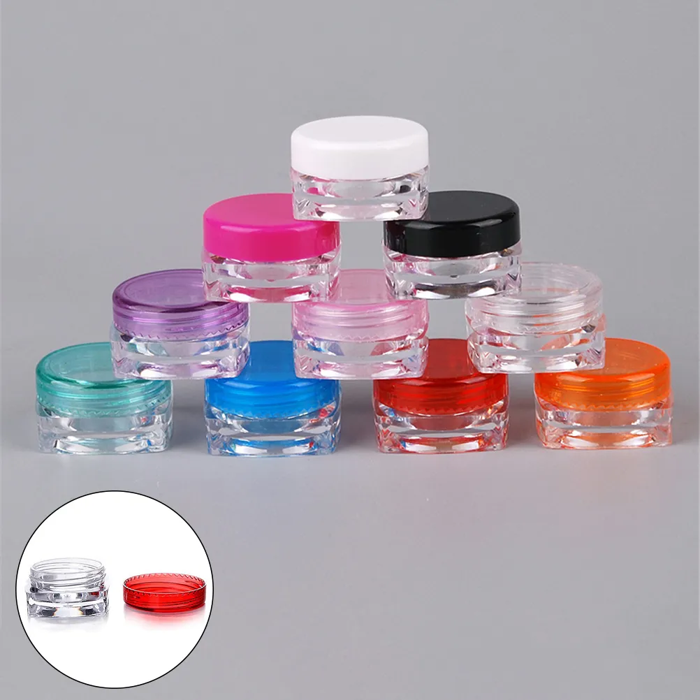 DHgate.com:Small Lip Balm Tins: 5g Clear Square Cosmetic Jars for ...