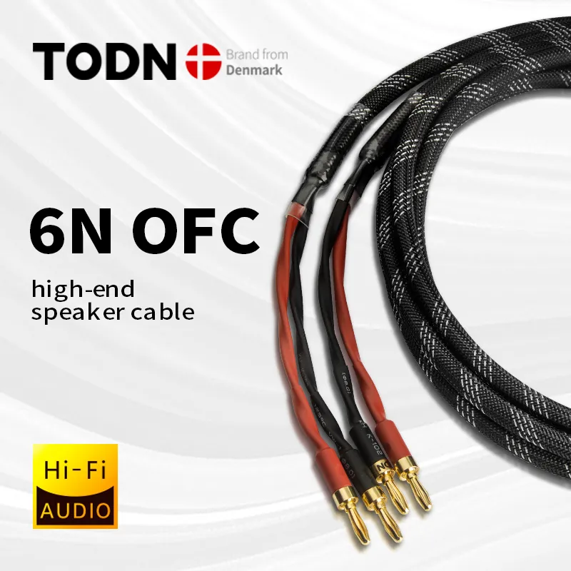 DHgate.com:TODN HiFi Audio Speaker Cable, Hi-Fi Stereo Amplifier Cable ...