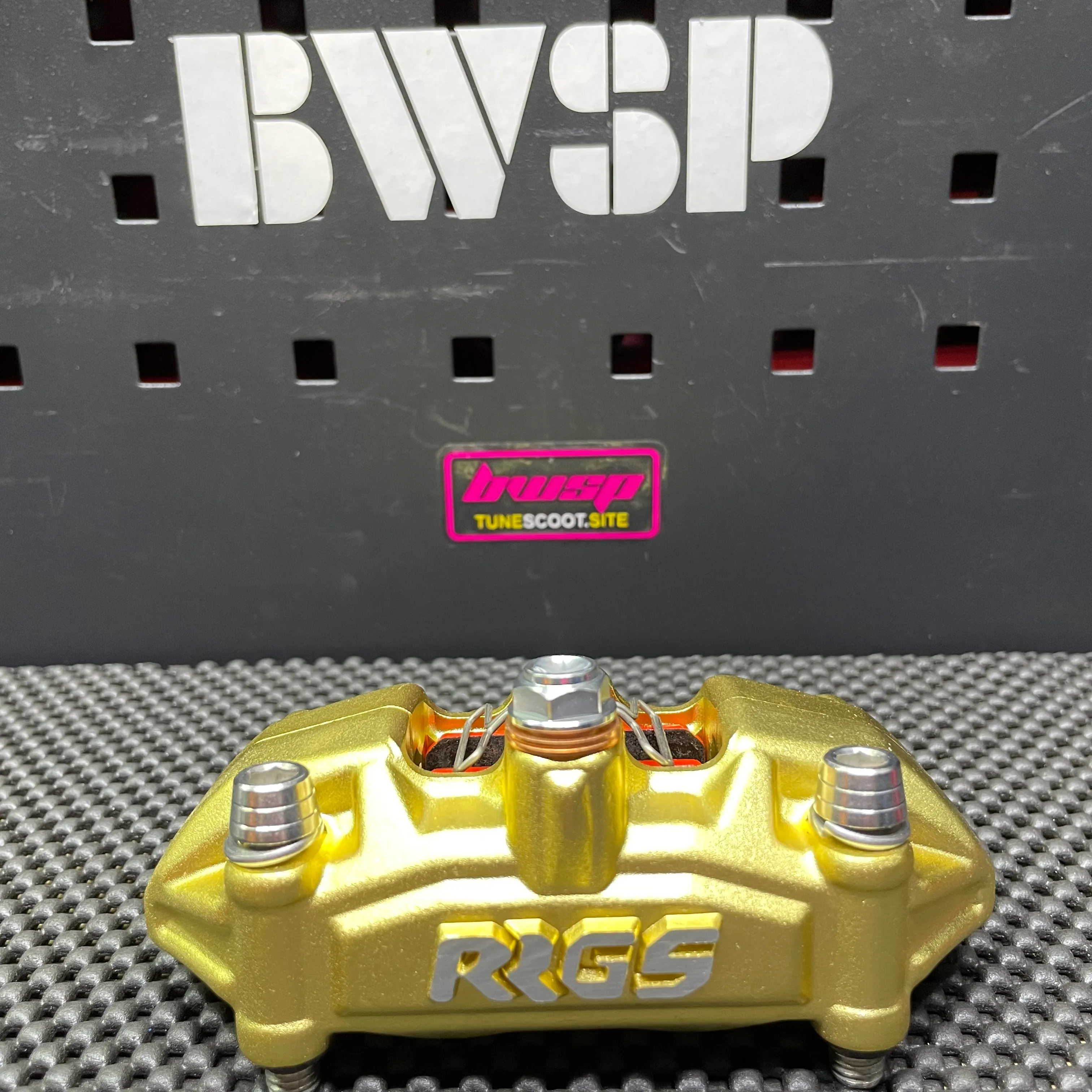 JISO Caliper UNIVERSAL For DIO JOG BWS RRGS Brake Support, BWSP Perfomance Racing Upgrade ...