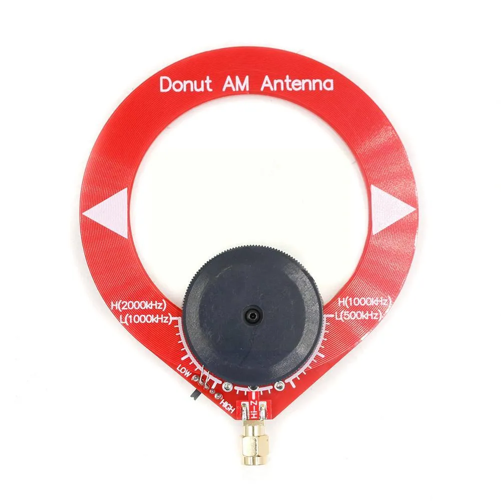 Donut Medium Wave Shortwave Antenna Mini Loop Antenna Radio Loop Tuning ...