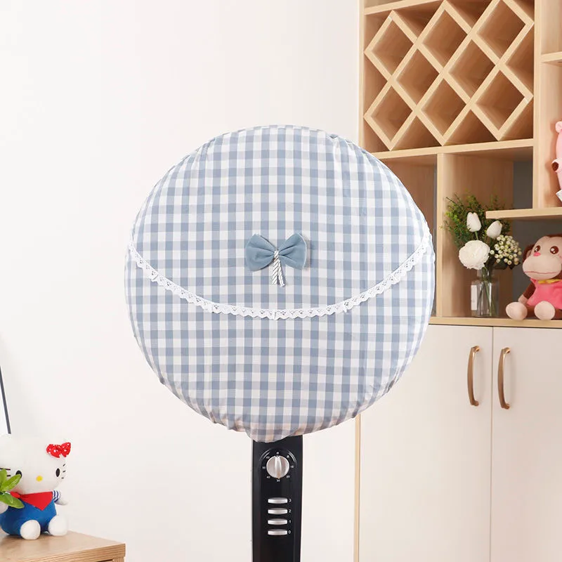 DHgate.com:Decorative Plaid Floor Electric Fan Covers, Anti-Pinch Round ...