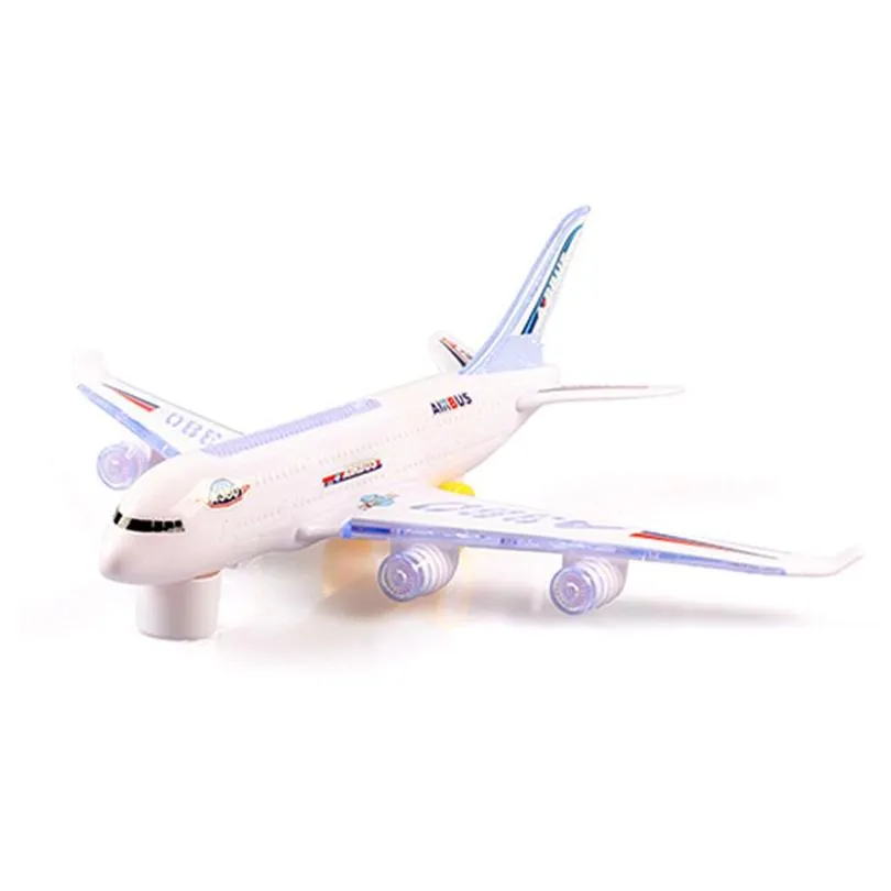 Mini Airbus A380 Electric Flashing Light And Sound Led Light Flying Toy ...