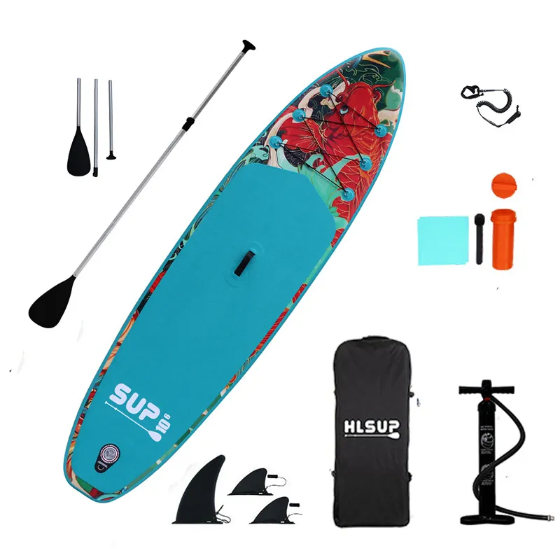 2025 Stand Up Foldable Surfboard SUP For Water Skiing, Yoga, And ...