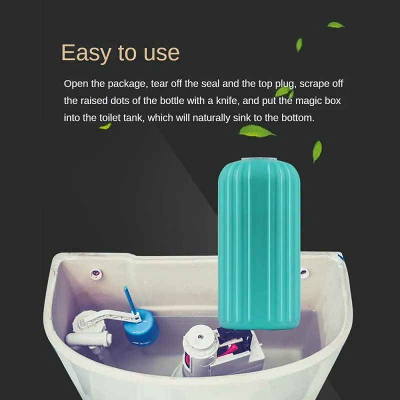 Foaming Toilet Bowl Cleaner | Automatic Deodorizing Flush Tablets 12 ...