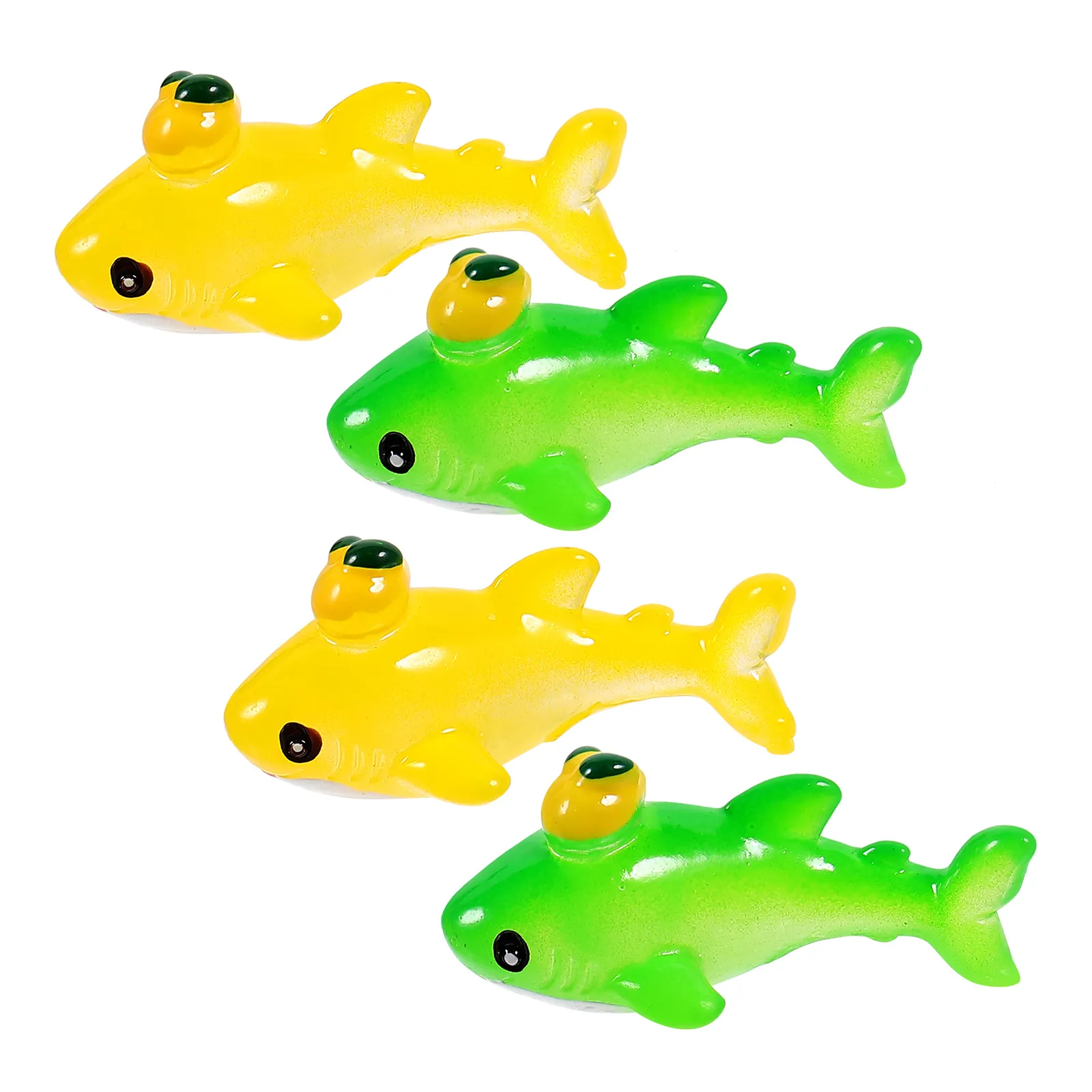 2024Resin Whale Tank Decor - Mini Ocean Creatures Figurines for ...