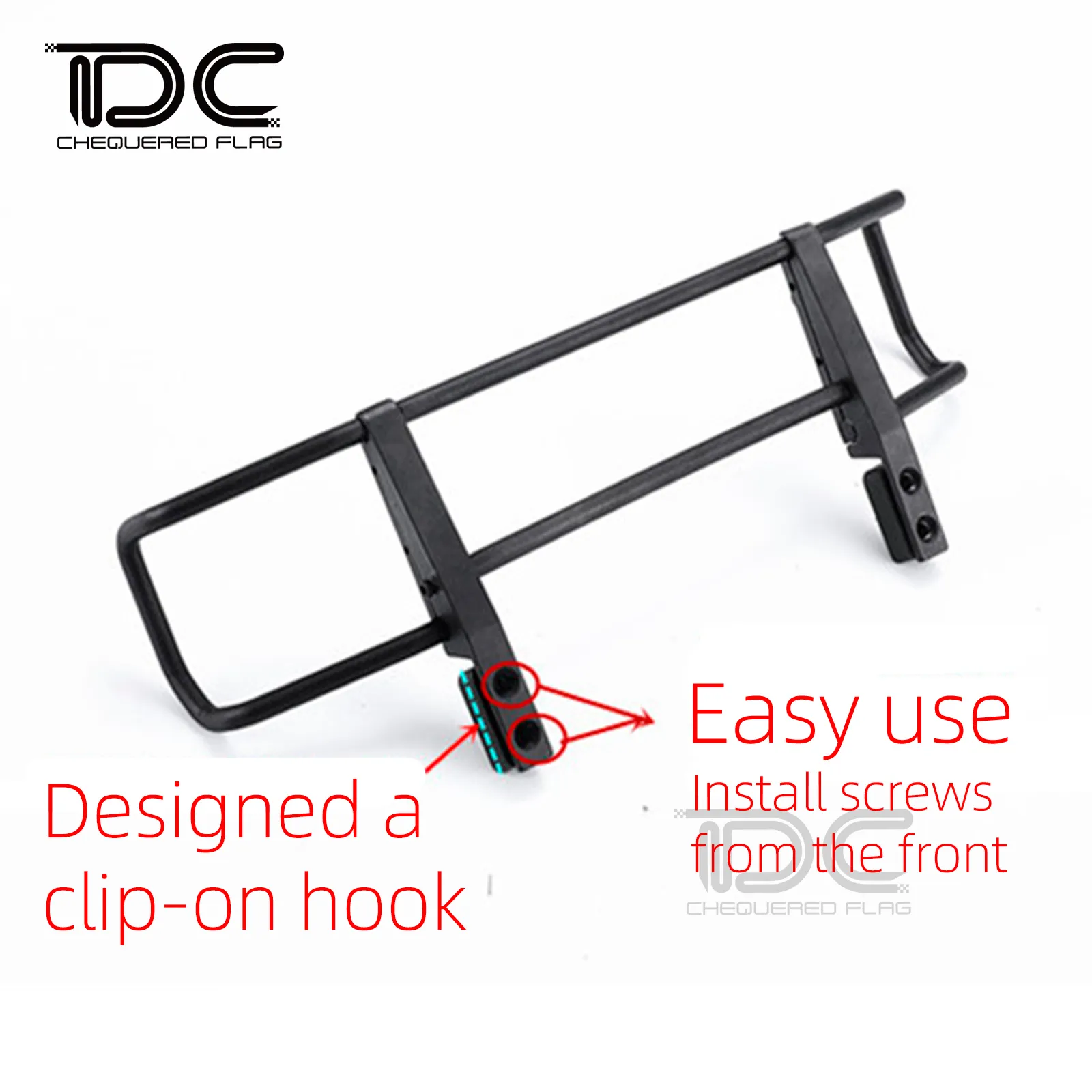 Metal bumper auto for TRX6, TREX-6 G63, G500, and G6 Flatbed Trailers ...