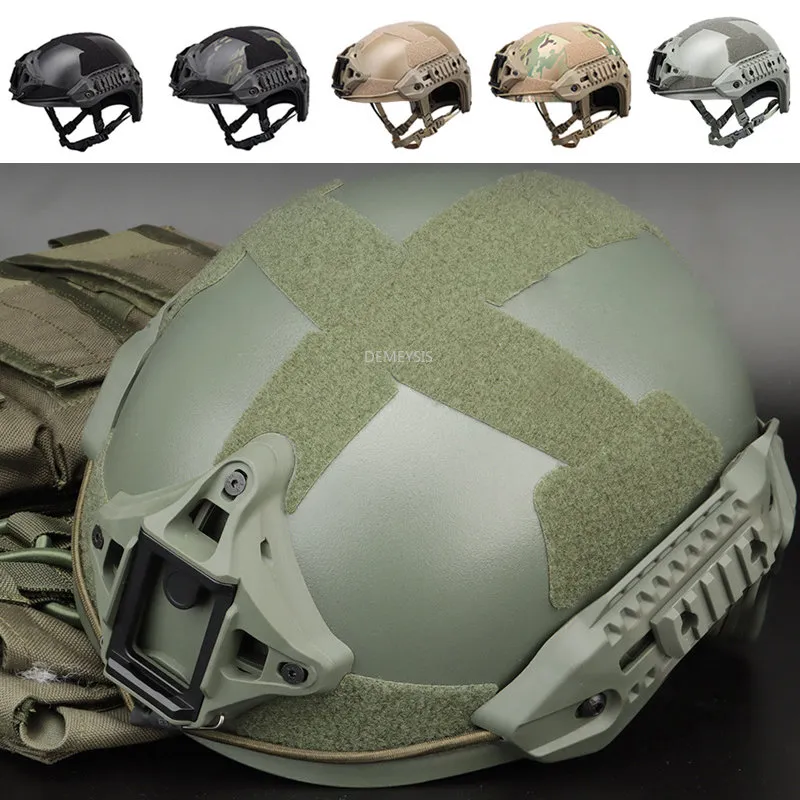DHgate.com:Half-Covered Tactical FAST Helmet for Military Airsoft ...