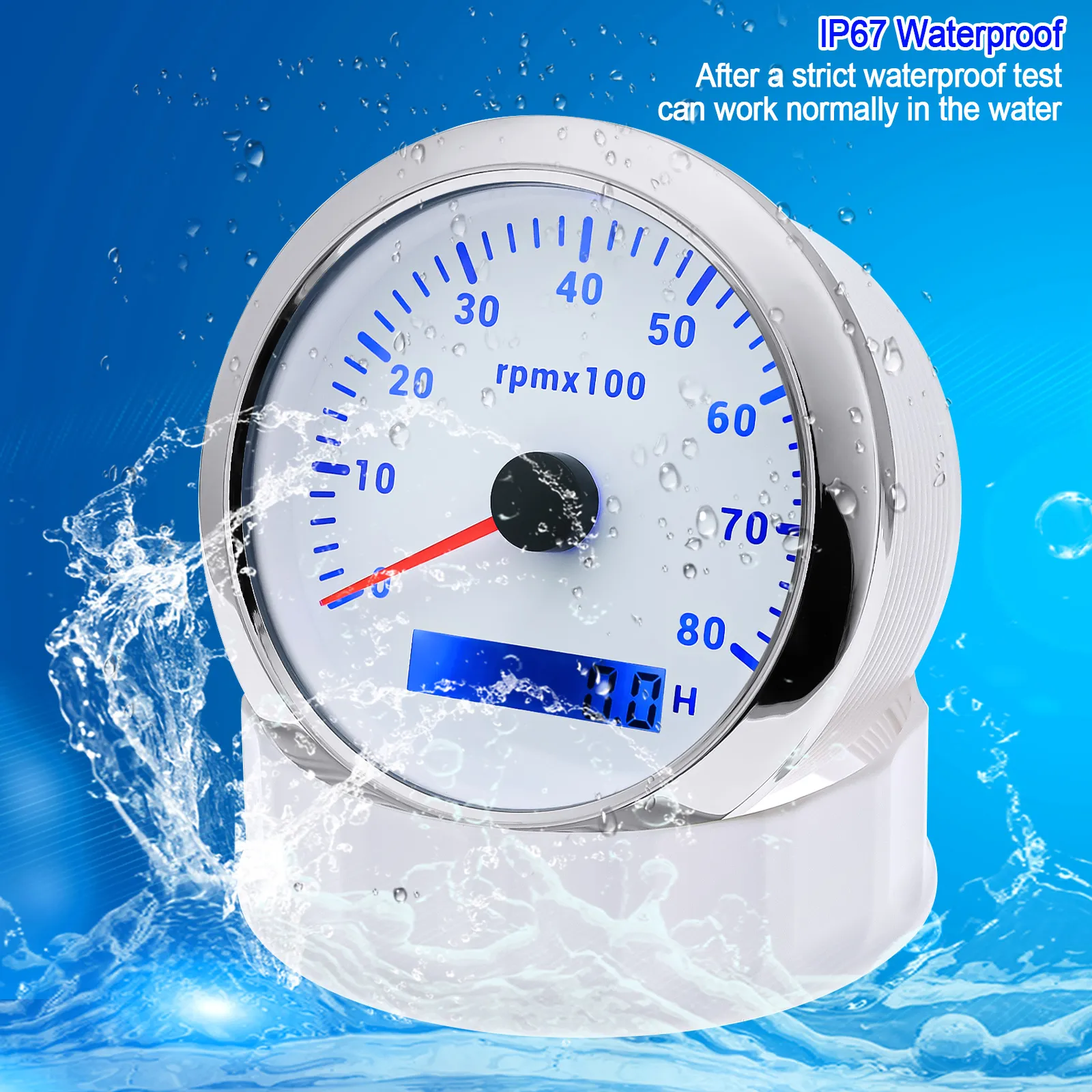Wholesale 4K HD Tachometer For Outboard Motor And Marine Use LCD ...