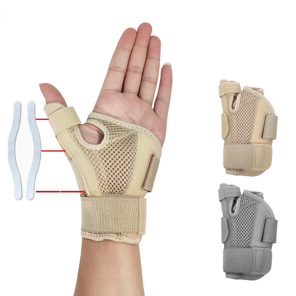 Breathable Wrist Thumb Brace: Flexible Splint Support, Fits Left and ...