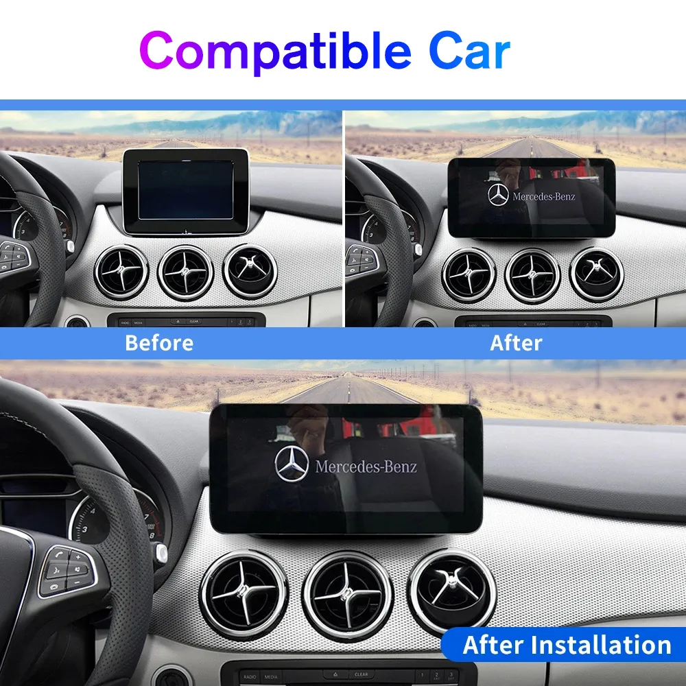 25'' Android 11 Car Multimedia Radio with 8 Core System, 1280x480 ...