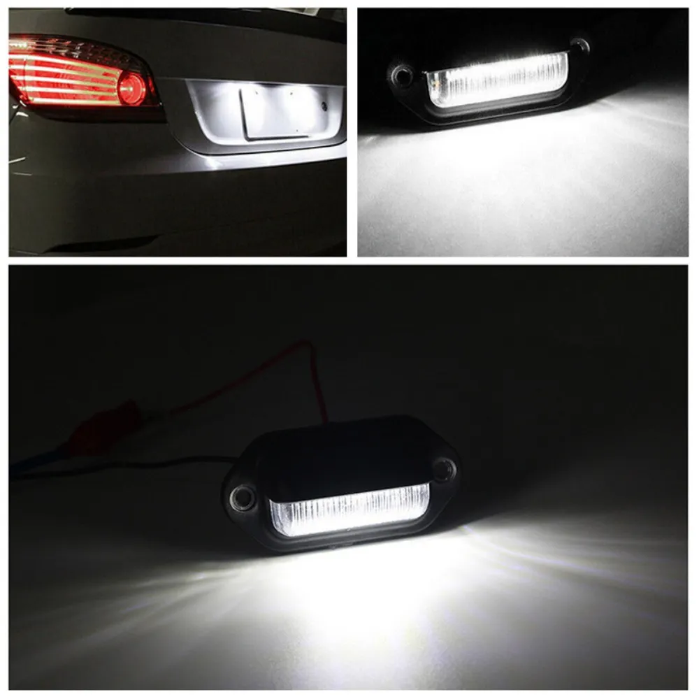 Waterproof IP68 LED License Plate Light Car Truck Bus Trailer Tail Lamp ...
