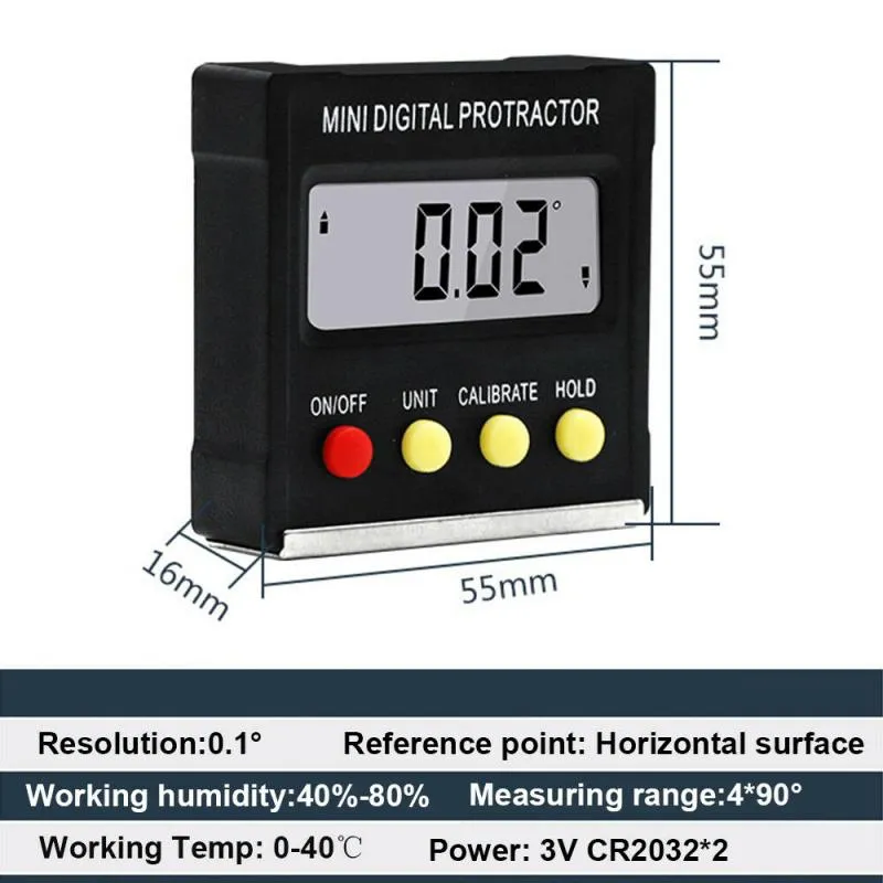 DHgate.com:3-in-1 Protractor: Digital Level, Angle Finder, Magnetic ...