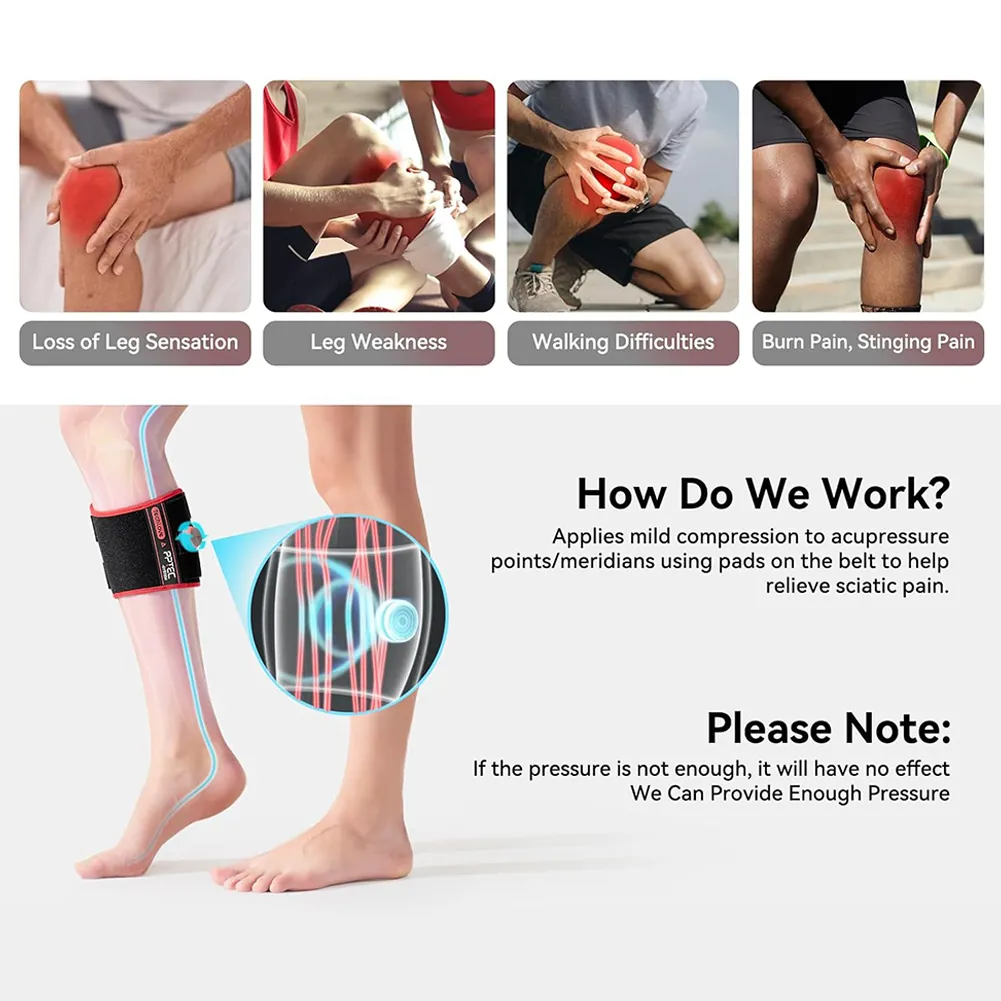 DHgate.com:Sciatica Pain Relief Brace with Adjustable Knob and Dual ...