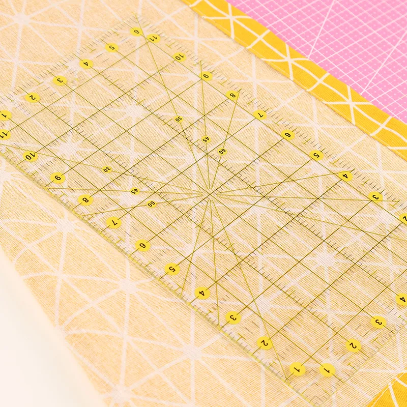 DHgate.com:KRABALL Ultra-Clear Acrylic Quilting Ruler with Laser-Etched ...