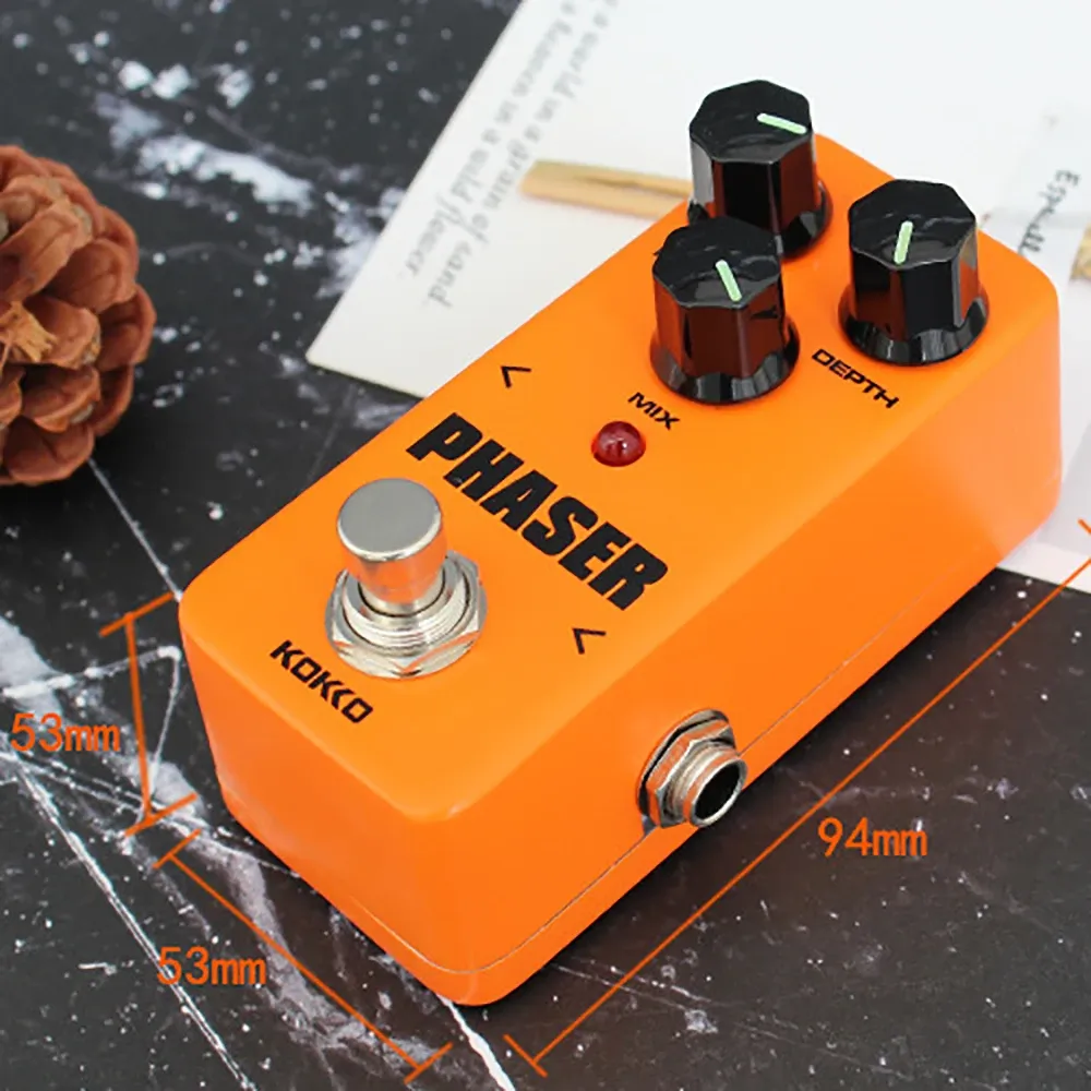 DHgate.com:Kokko Analog Phaser Mini Electric Guitar Effect Pedal True Bypass with MIX Knob for ...
