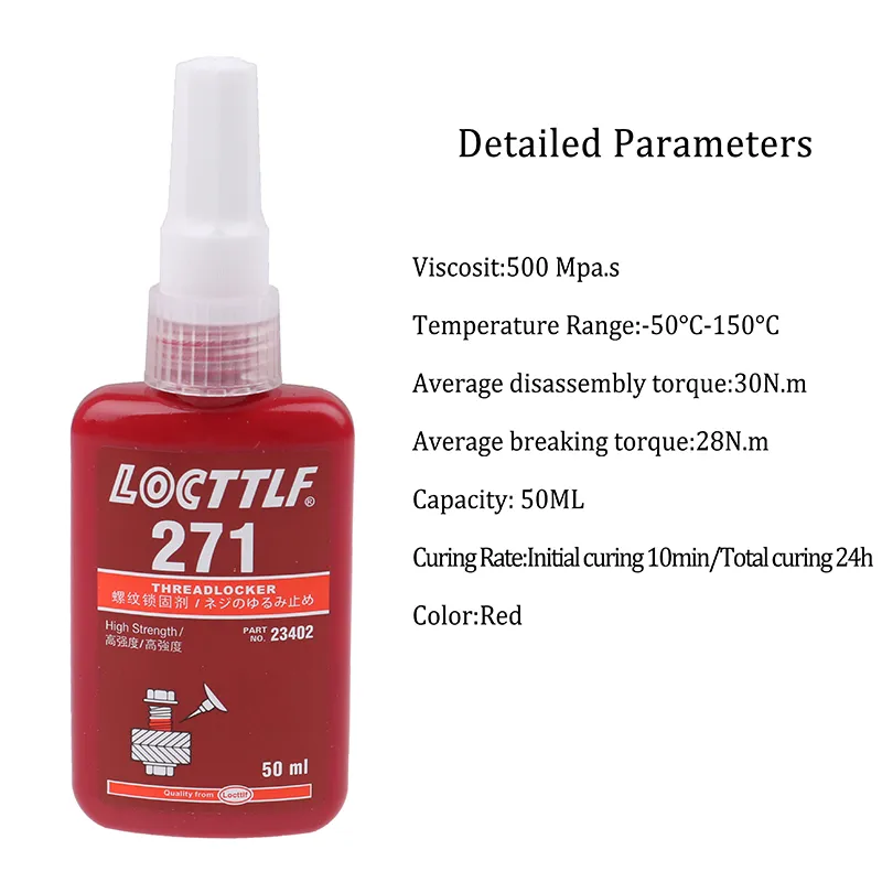 50ml Screw Glue Thread Locking Agent: Anaerobic Adhesive for Metal ...