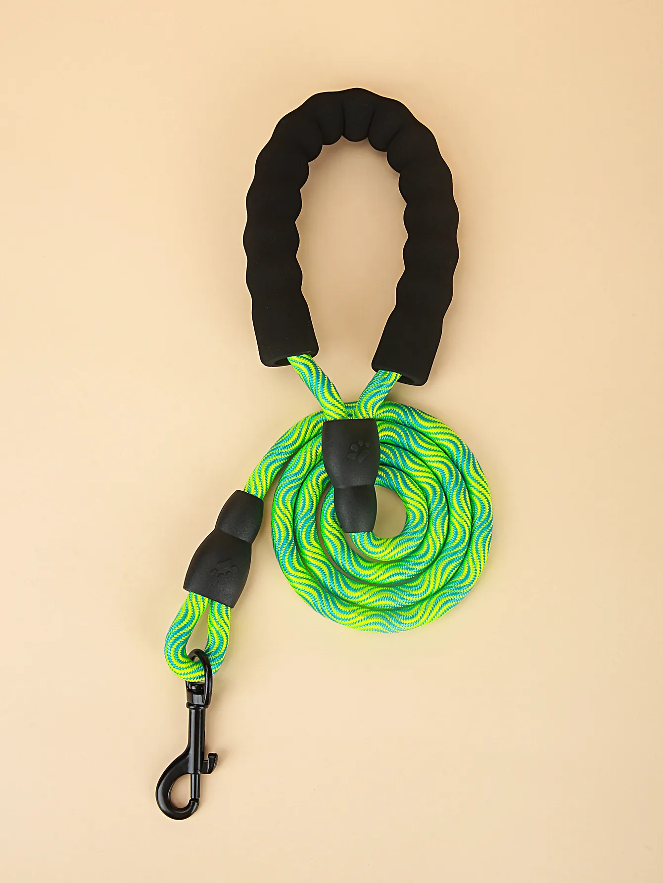 DHgate.com:2024Trendy Green Wavy Dog Leash and Collar Set: Adjustable ...