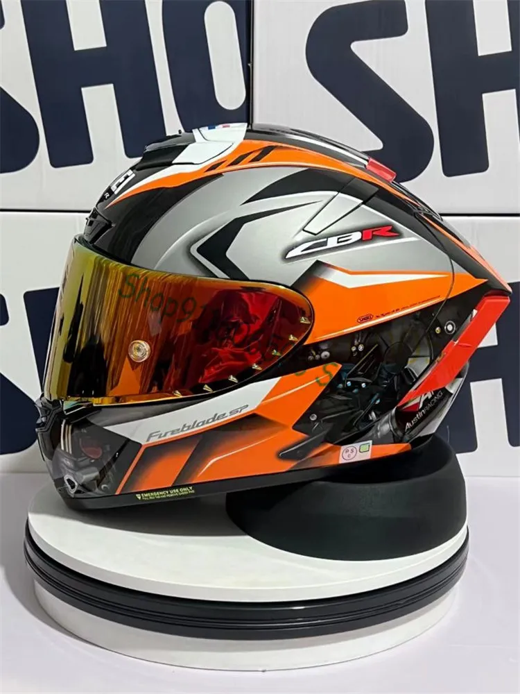 Full Face Motorcycle Helmet X14 Orange, Motocross... From Ddmyjul, $150 ...
