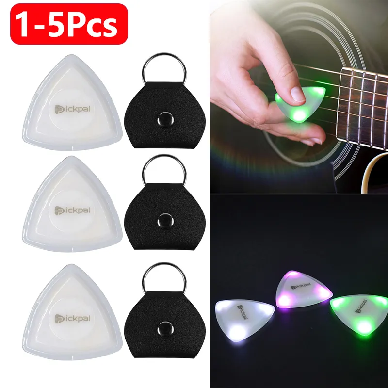 DHgate.com:Luminous Guitar Picks, 5Pcs Food-Grade Plastic Glow in Dark ...