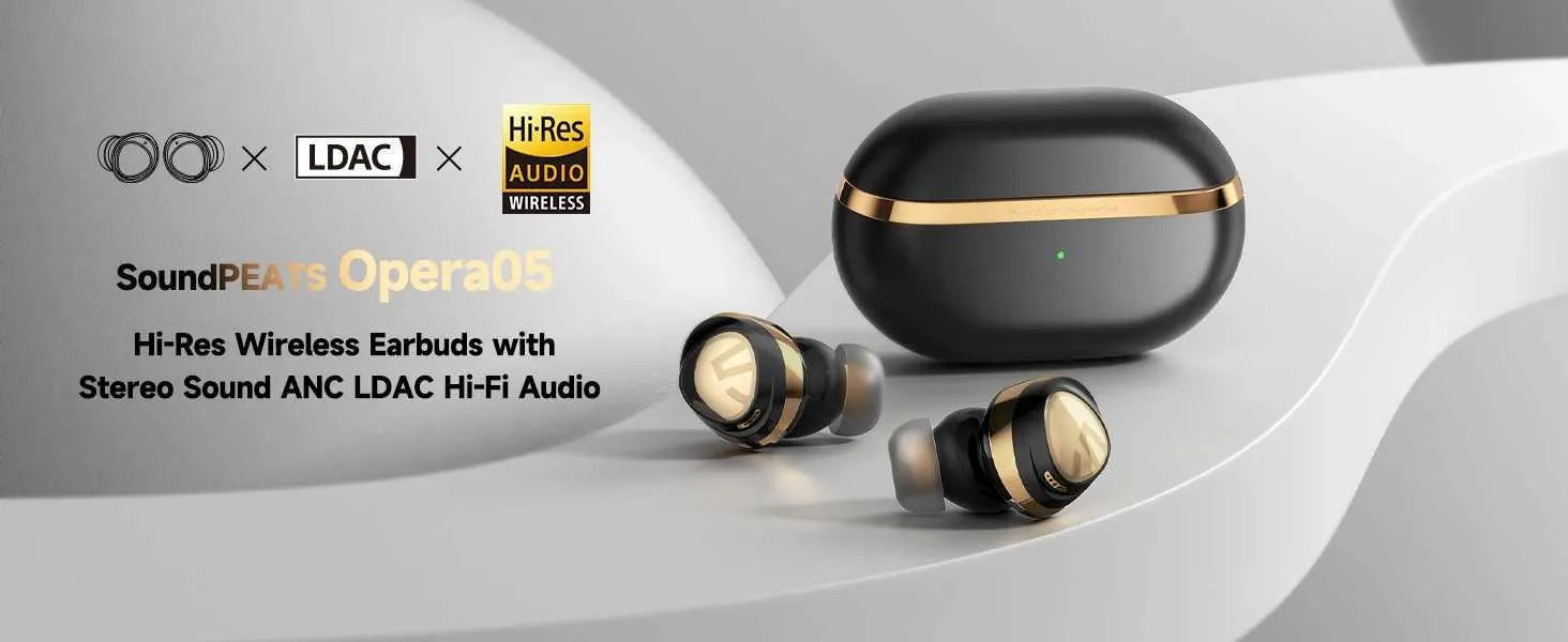 DHgate.com:Soundpeats Opera 05 Hi-Res TWS Earbuds: Stereo Sound, LDAC ...