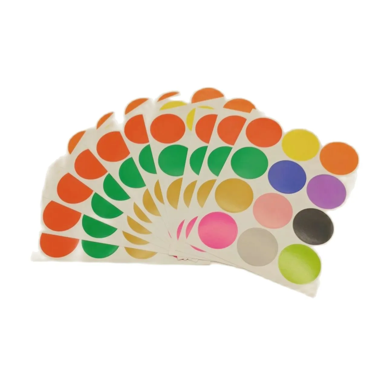 1008-Piece Mini Round Color Coding Stickers for Labeling, Organizing ...