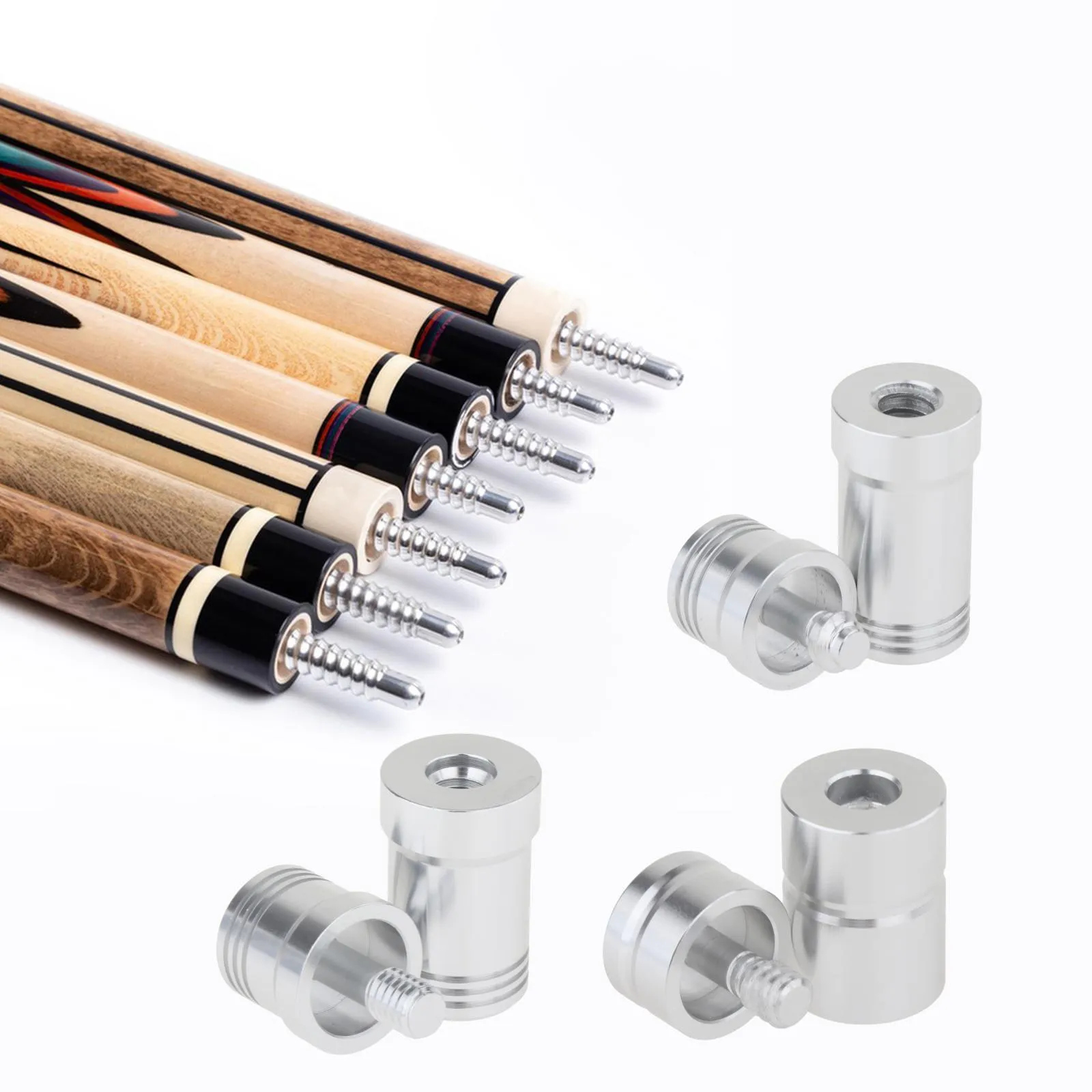 DHgate.com:2024 1Pc Aluminum Alloy Billiard Cue Shaft & Head Protector ...