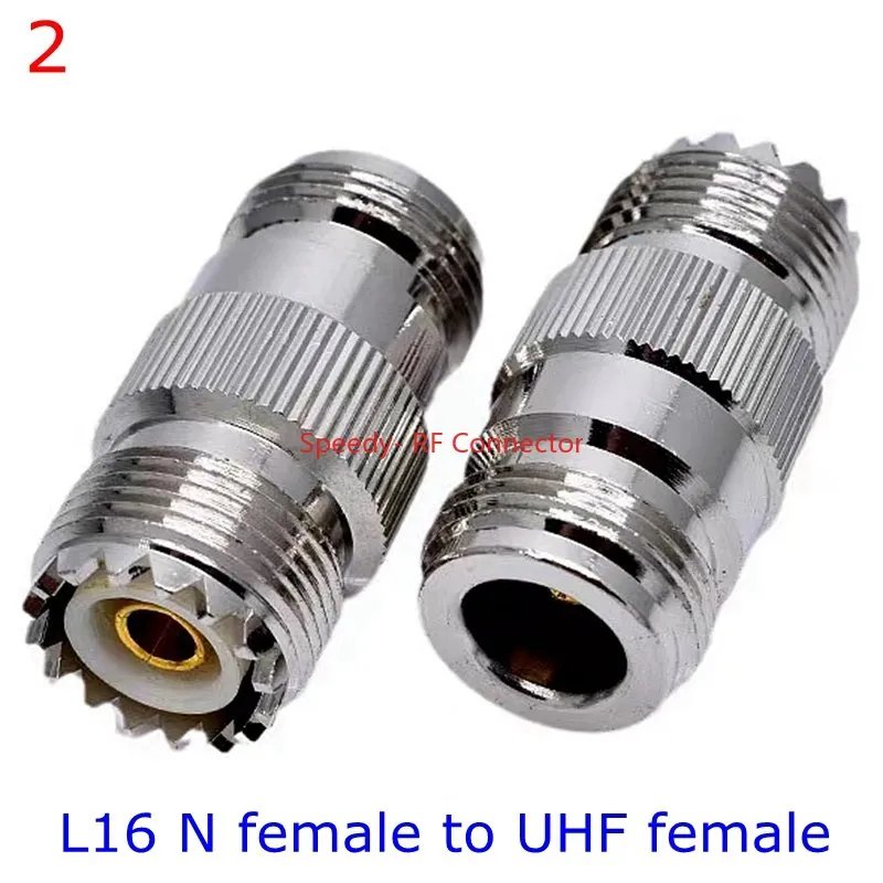 DHgate.com:4-Hole Flange PL259 SO239 SL16 UHF to L16 N-Type Male/Female 90° Right-Angle Brass ...